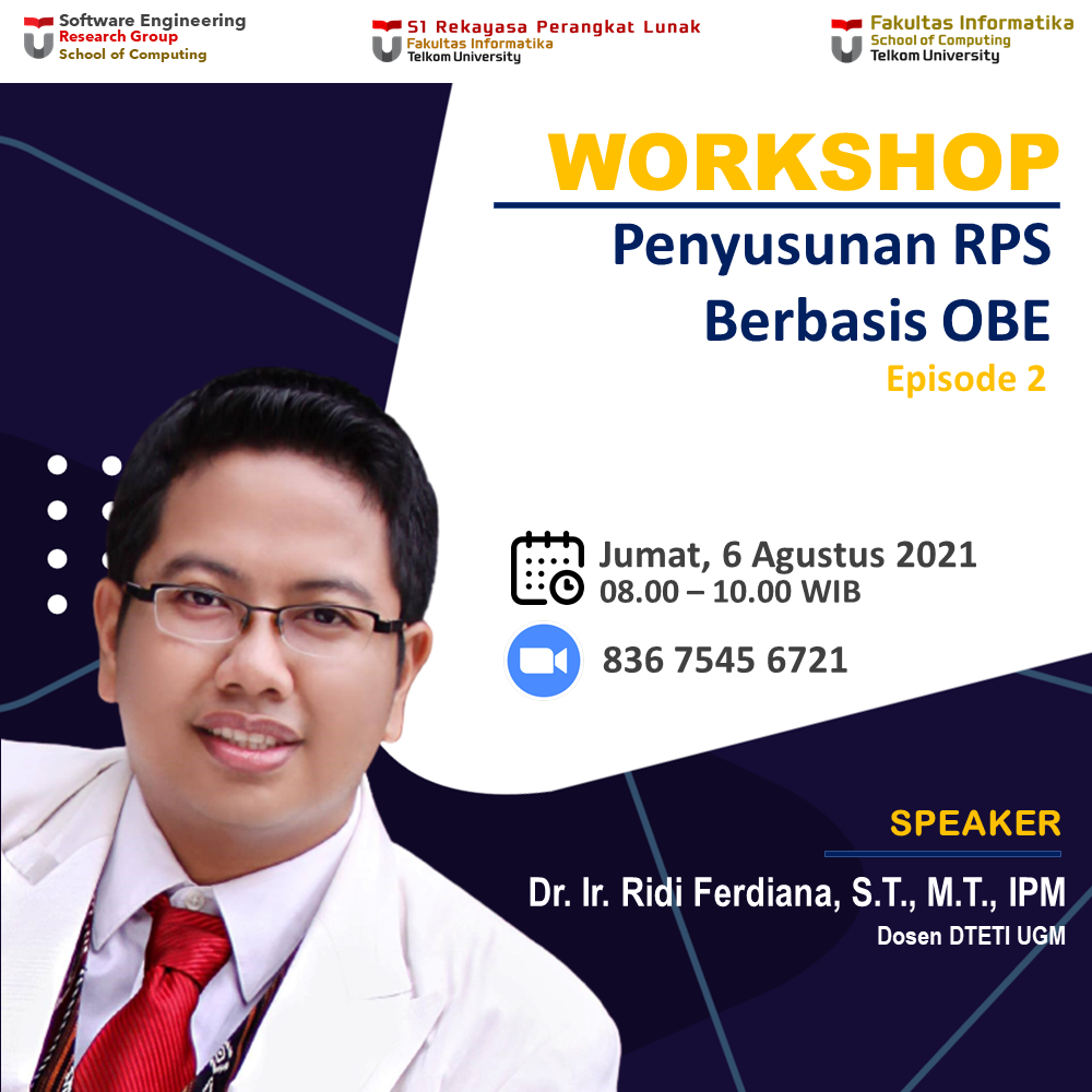 WORKSHOP Penyusunan RPS Berbasis OBE Episode 2 | Program Studi S1 ...