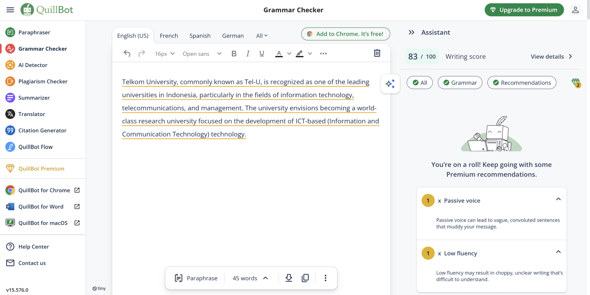 QuillBot: Pengertian, Fungsi, Fitur dan Cara Penggunaannya