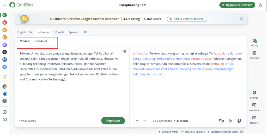 QuillBot: Pengertian, Fungsi, Fitur dan Cara Penggunaannya